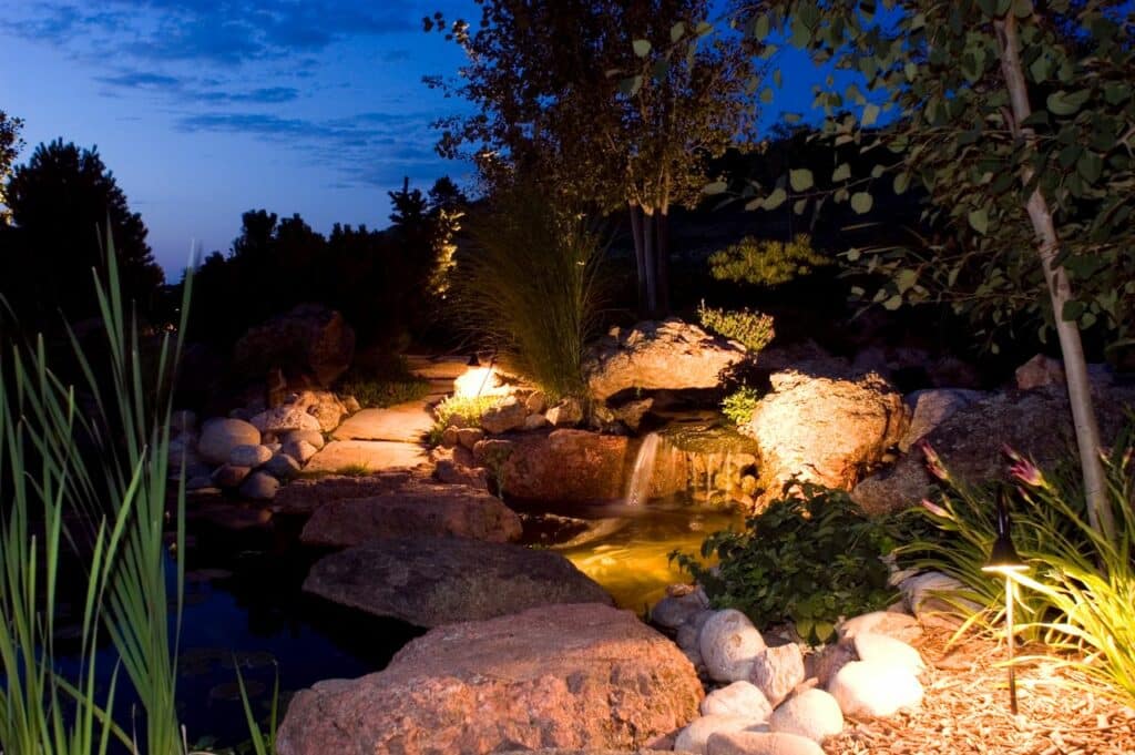 Landscape Lighting Services Fort Collins | Lindgren Landscape